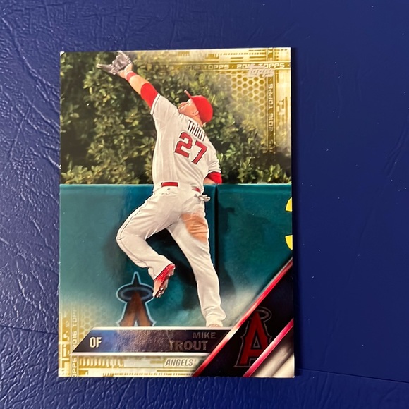 Topps | Other | Rare Mike Trout Card | Poshmark